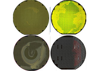 Semiconductor Wafer Defects Library | Full-Color Images
