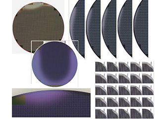 Semiconductor Wafer Defects Library | Full-Color Images